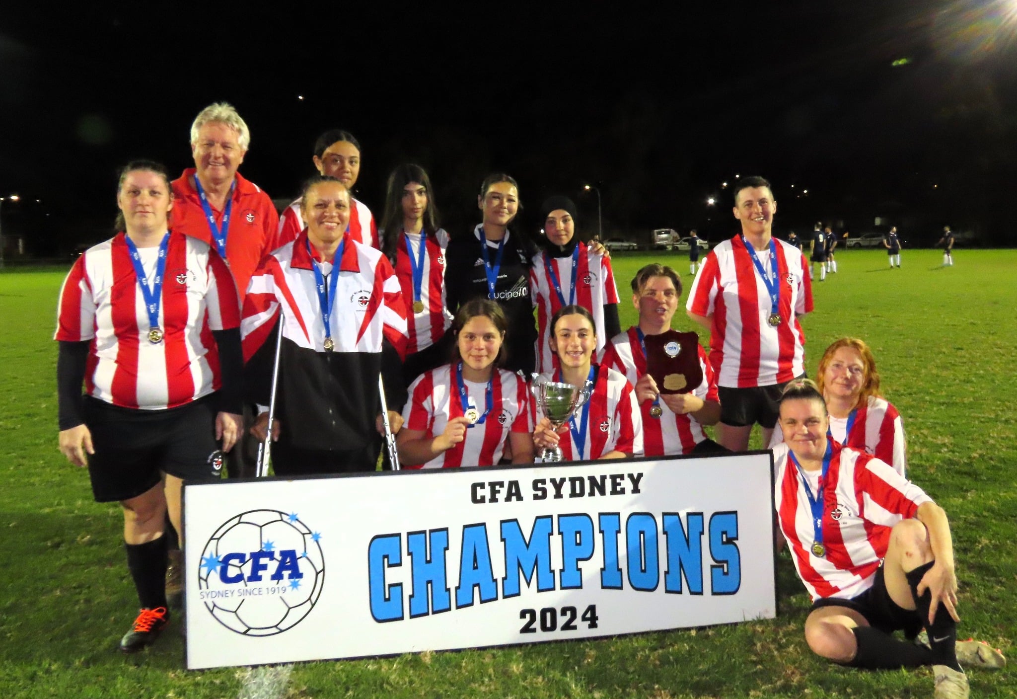 Women and 035 Grand Final Winners - CFA Sydney